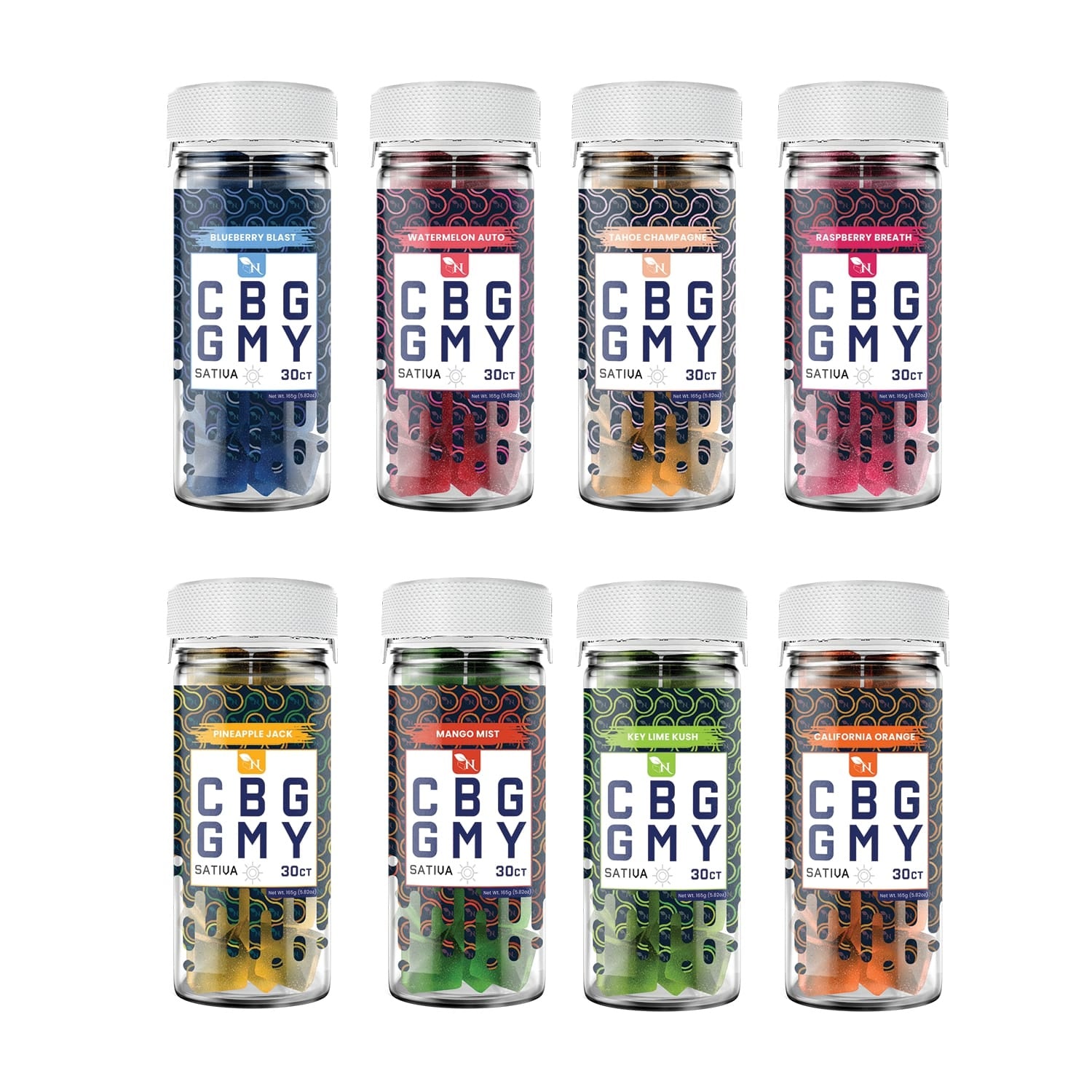 A Gift From Nature CBG GMY (SATIVA) 1500mg Gummies - 30ct Jar