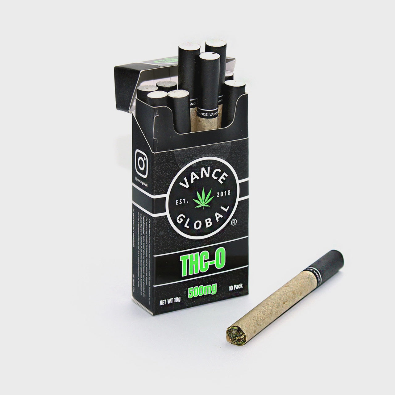 Vance Global 500mg THC-O Cigarettes