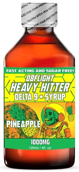 D8Flight Heavy Hitter D9 Syrup 1000mg 4oz Bottle