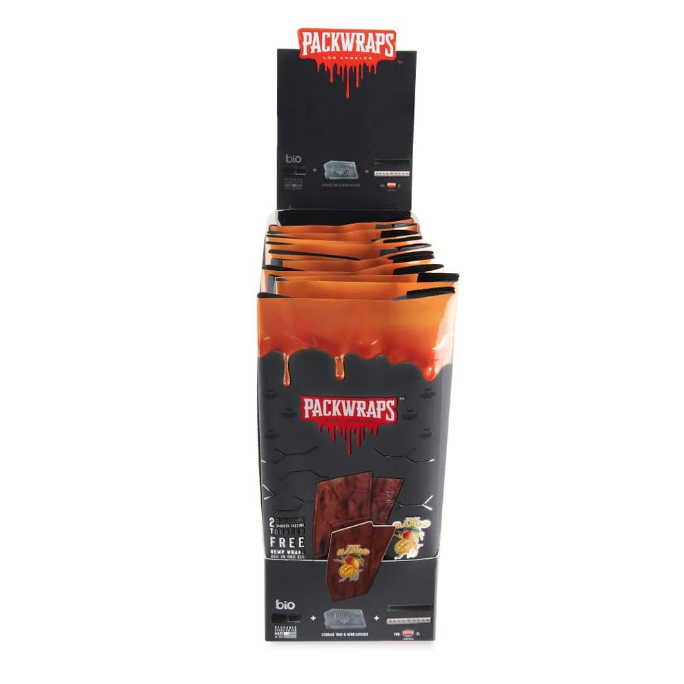 Packwraps X Twisted Hemp - Tobacco Free Hemp Wrap All In One Kit 2pk