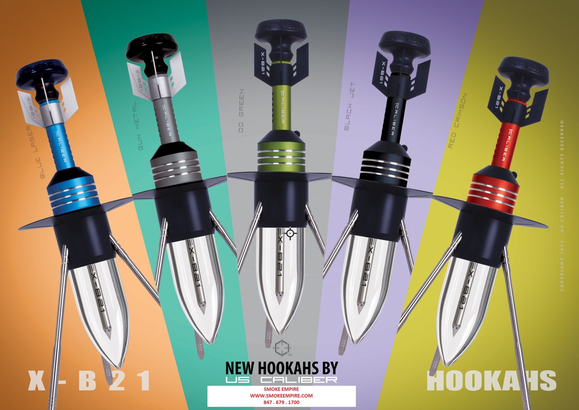 21" X-B21 Hookah By US Caliber