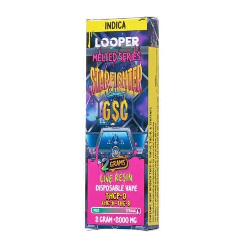 Looper 2g Live Resin Disposable - Melted Series - 5ct Display